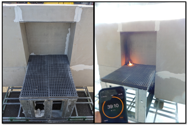 Terra Firma FRP Grating Certified to BAL40 - Terra Firma Industries